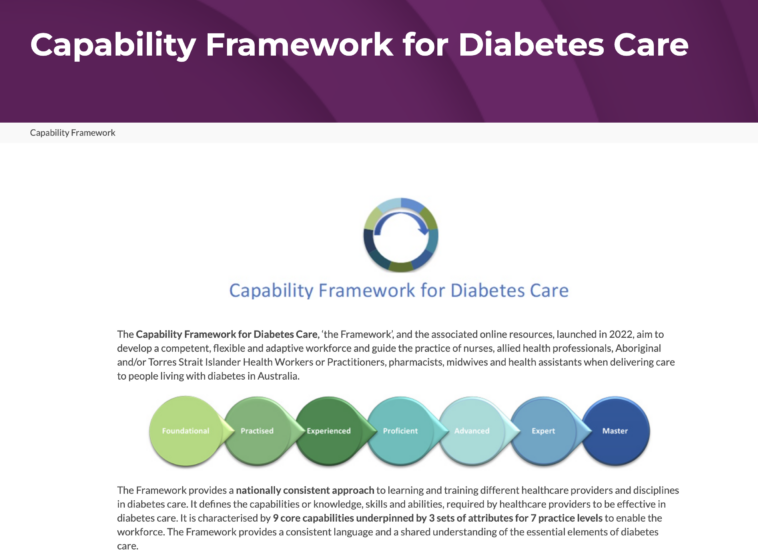 ADE | The Capability Framework for Diabetes Care – investing in our ...